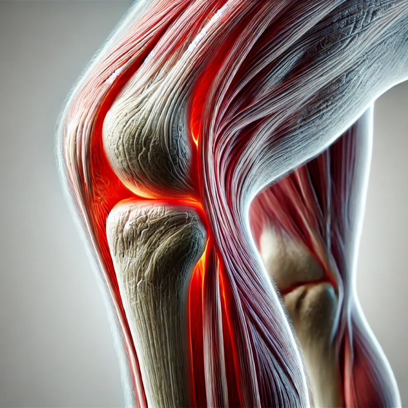 Tendinite du genou – Attelle Solution